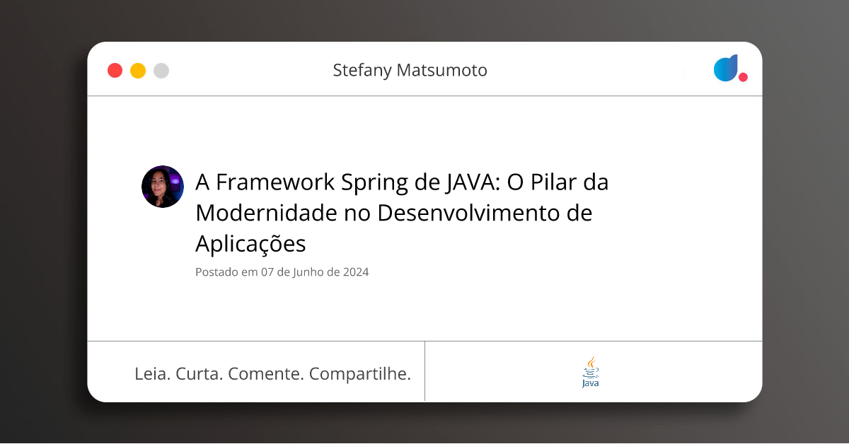 A Framework Spring de JAVA: O Pilar da Modernidade no Desenvolvimento ...