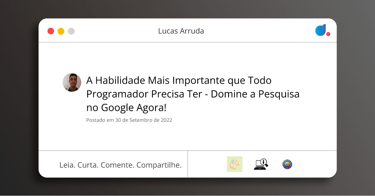 A Habilidade Mais Importante que Todo Programador Precisa Ter - Domine ...