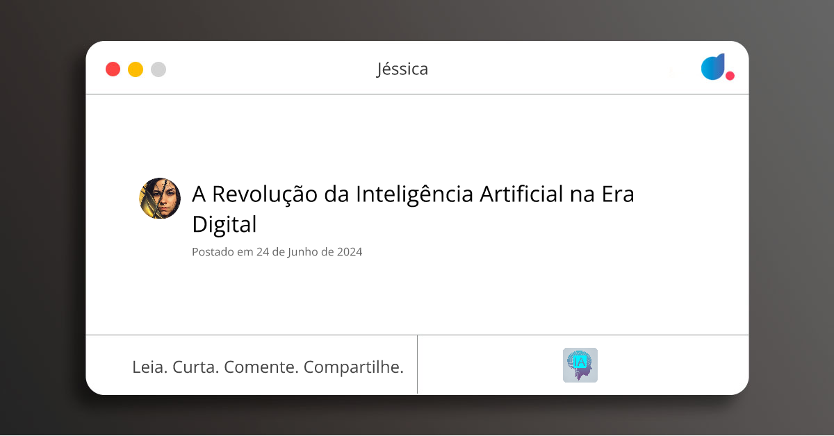 A Revolução da Inteligência Artificial na Era Digital | Jéssica ...