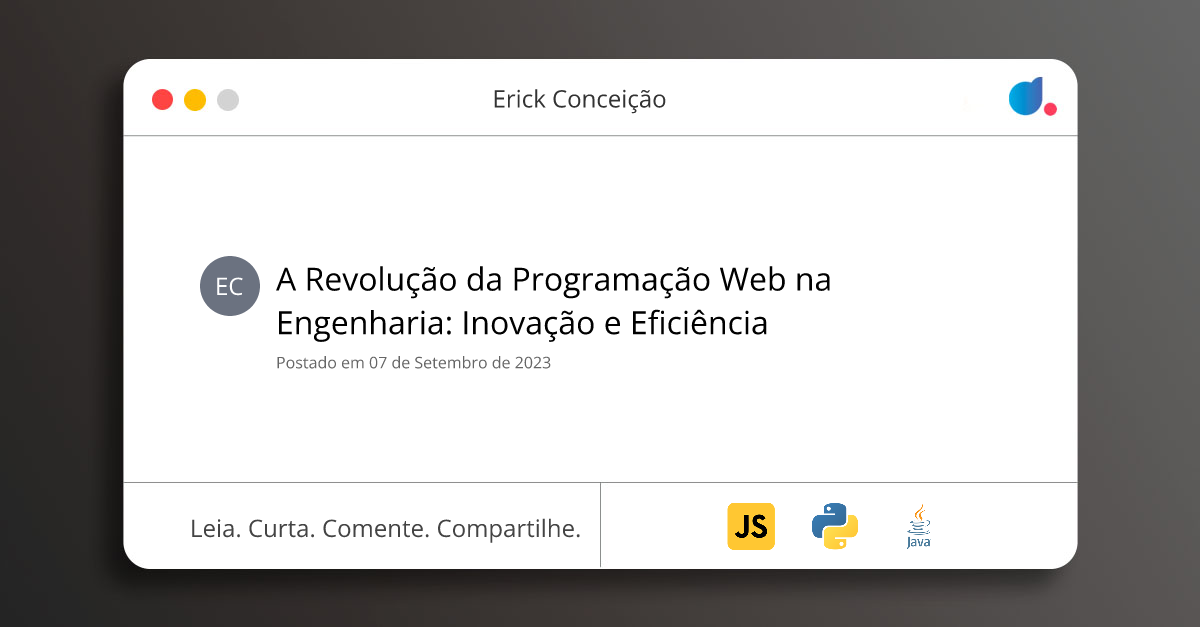 A Revolução da Programação Web na Engenharia: Inovação e Eficiência ...
