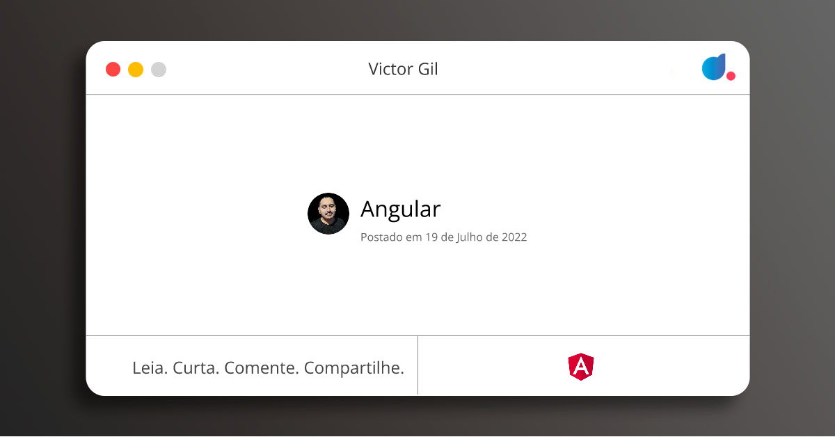Angular | Victor Gil | Angular | DIO