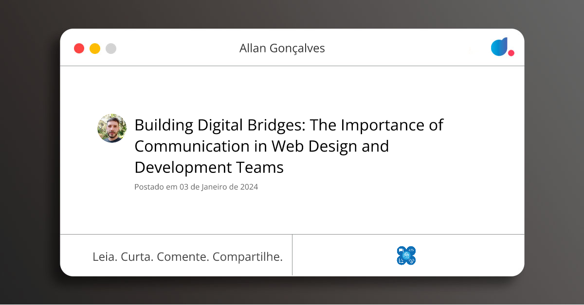 Building Digital Bridges: The Importance of Communication in Web Design ...