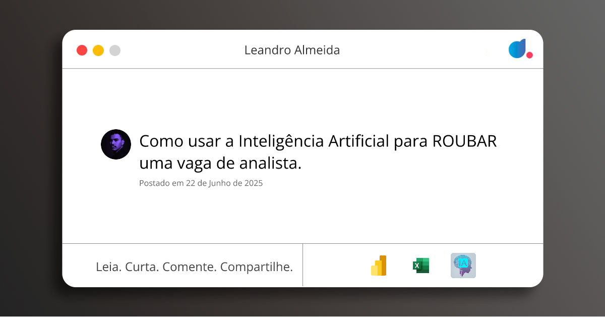Como usar a Inteligência Artificial para ROUBAR uma vaga de analista ...