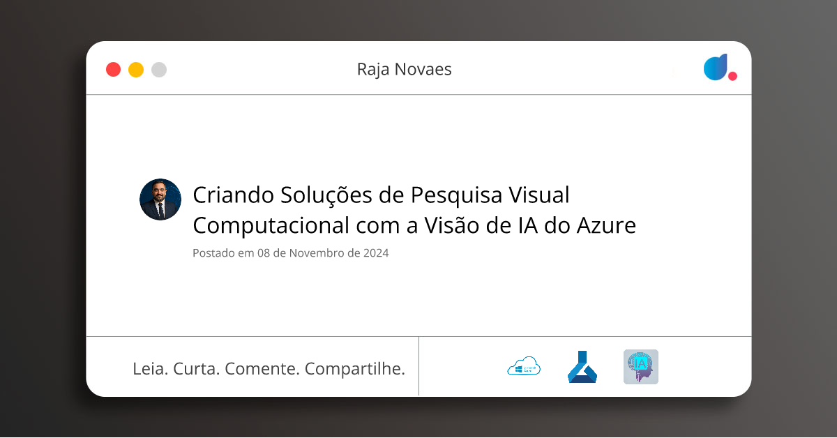 Criando Soluções de Pesquisa Visual Computacional com a Visão de IA do ...