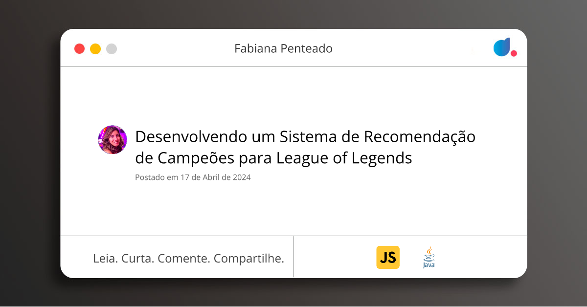 Desenvolvendo um Sistema de Recomendação de Campeões para League of ...