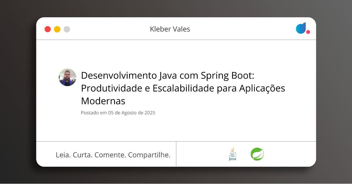 Desenvolvimento Java com Spring Boot: Produtividade e Escalabilidade ...
