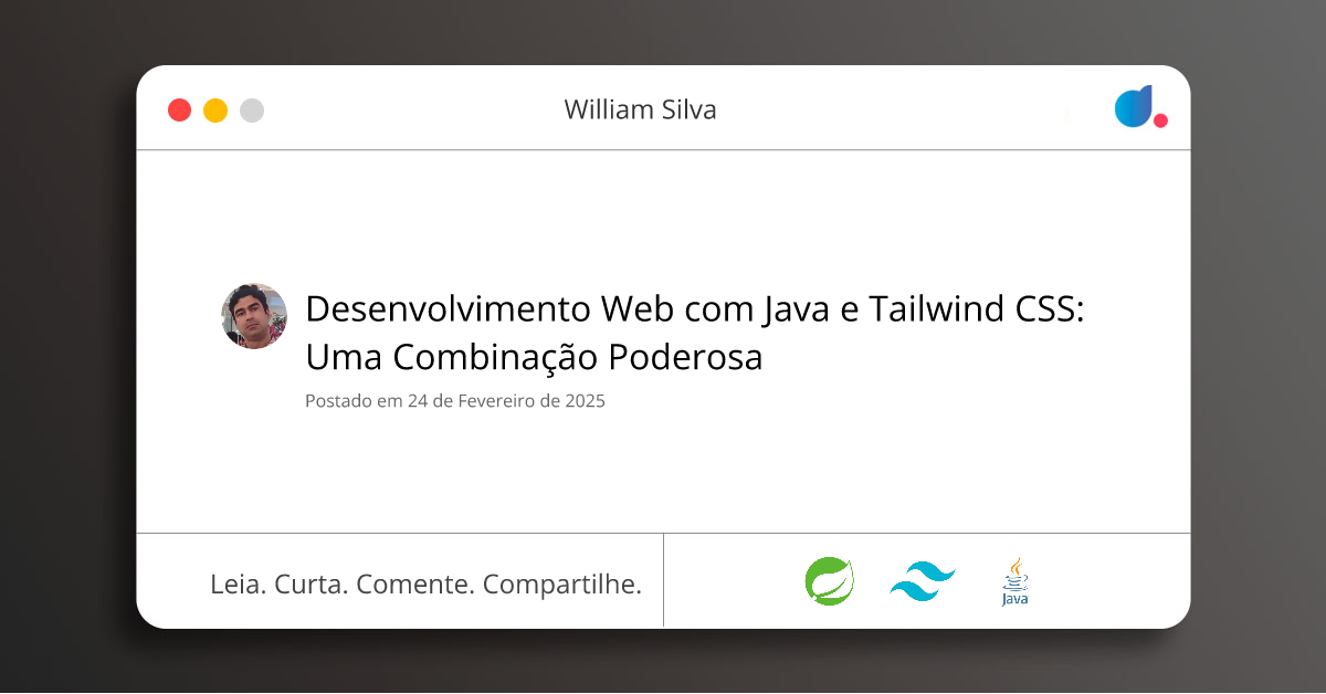 Desenvolvimento Web com Java e Tailwind CSS: Uma Combinação Poderosa ...