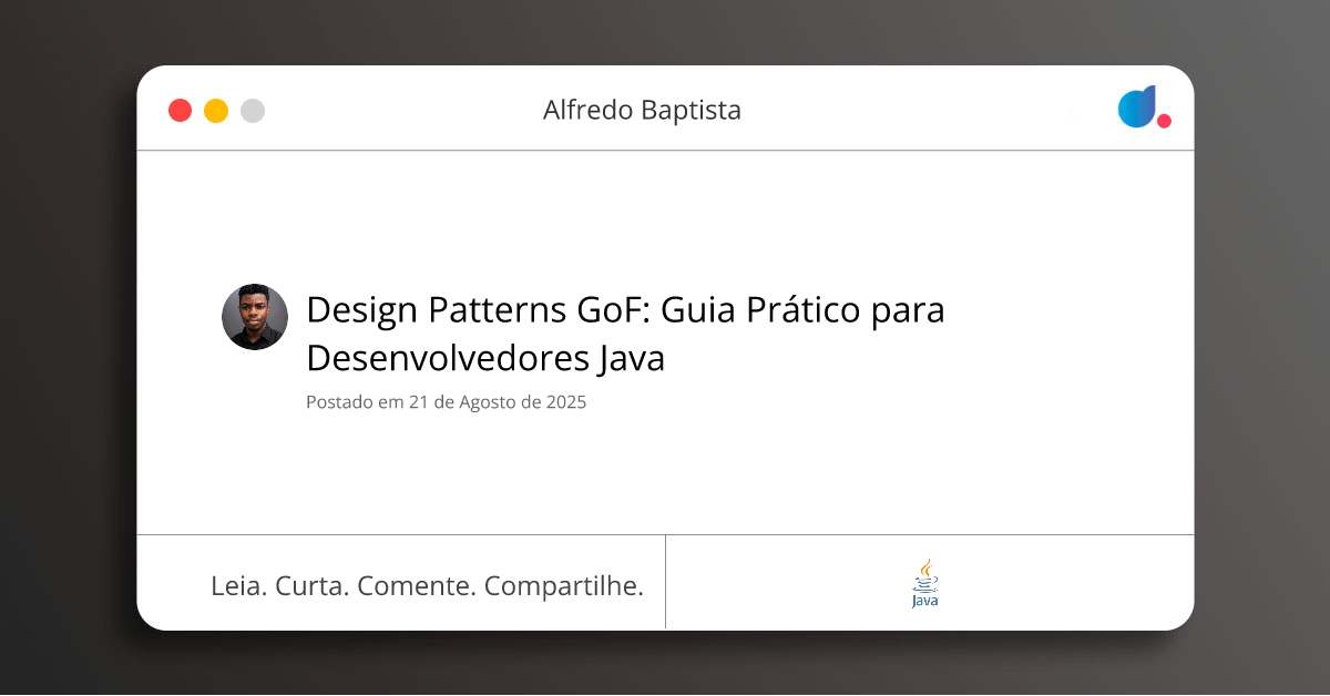 Design Patterns GoF: Guia Prático para Desenvolvedores Java | Alfredo ...