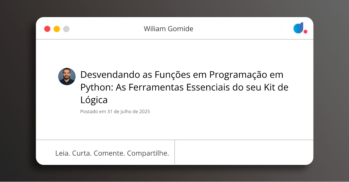 Desvendando as Funções em Programação em Python: As Ferramentas ...