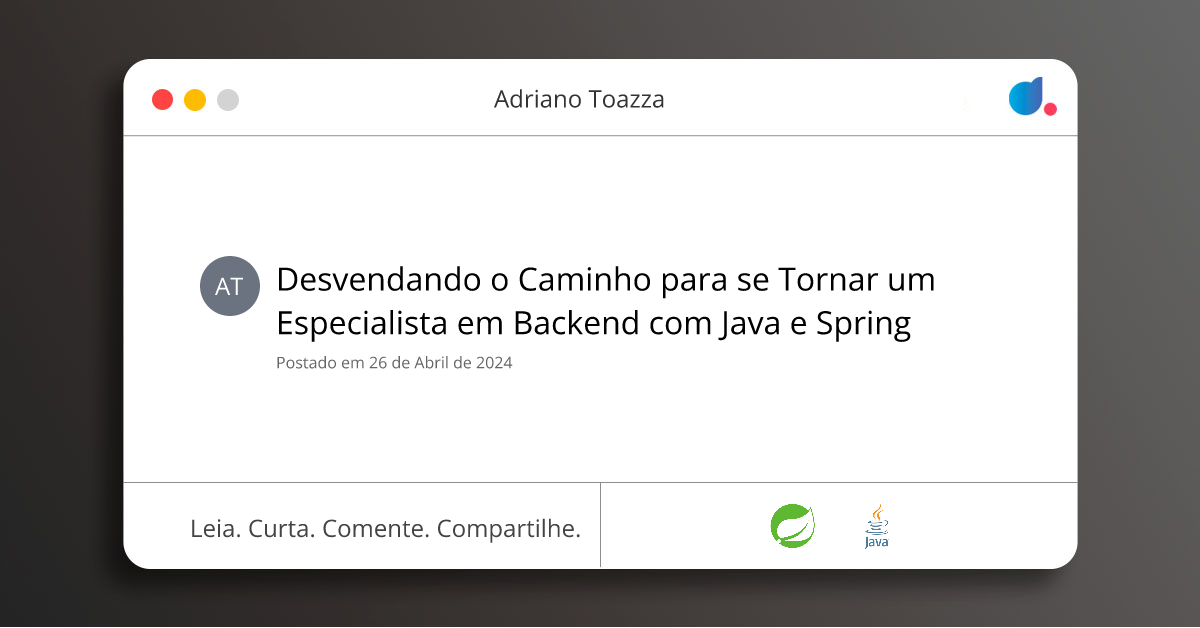 Desvendando o Caminho para se Tornar um Especialista em Backend com ...