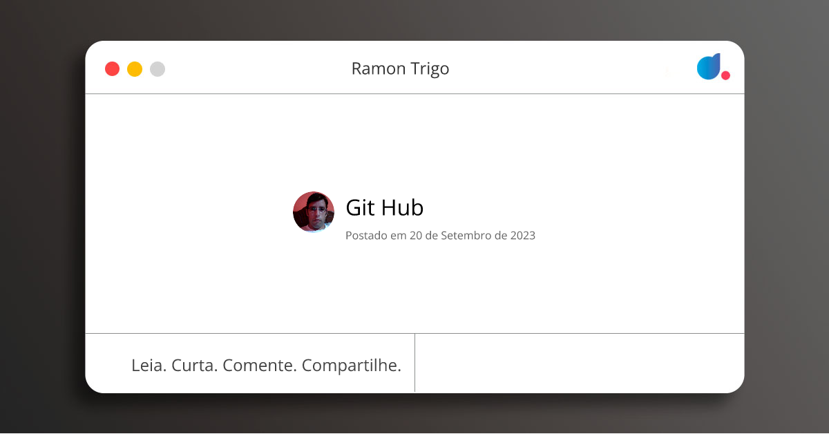 Git Hub | Ramon Trigo | DIO