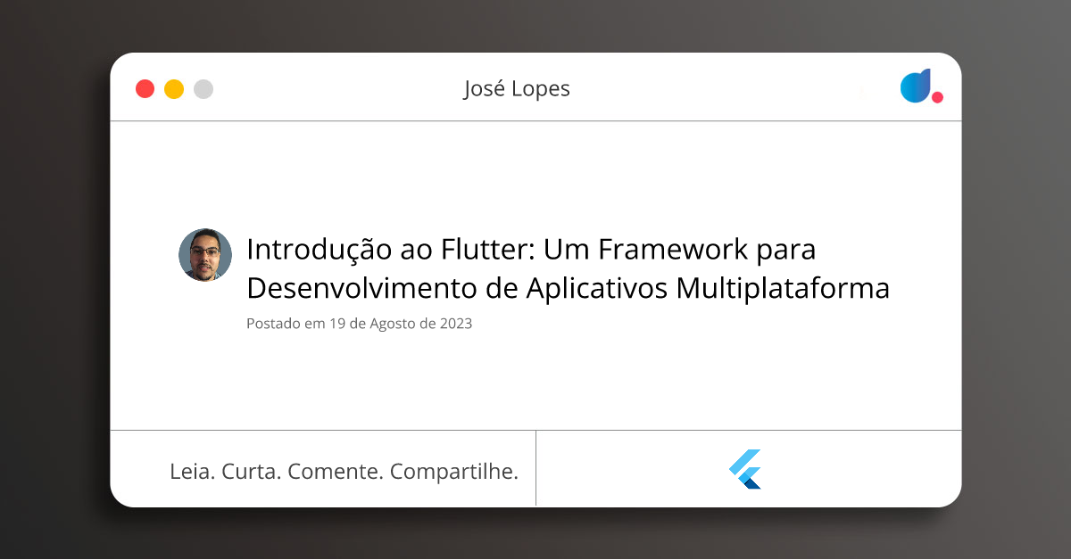 Introdução ao Flutter: Um Framework para Desenvolvimento de Aplicativos ...