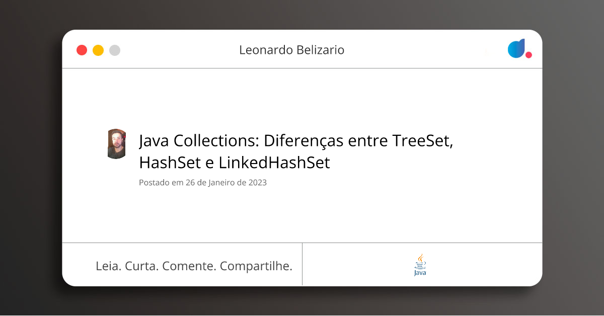 Java Collections: Diferenças entre TreeSet, HashSet e LinkedHashSet ...