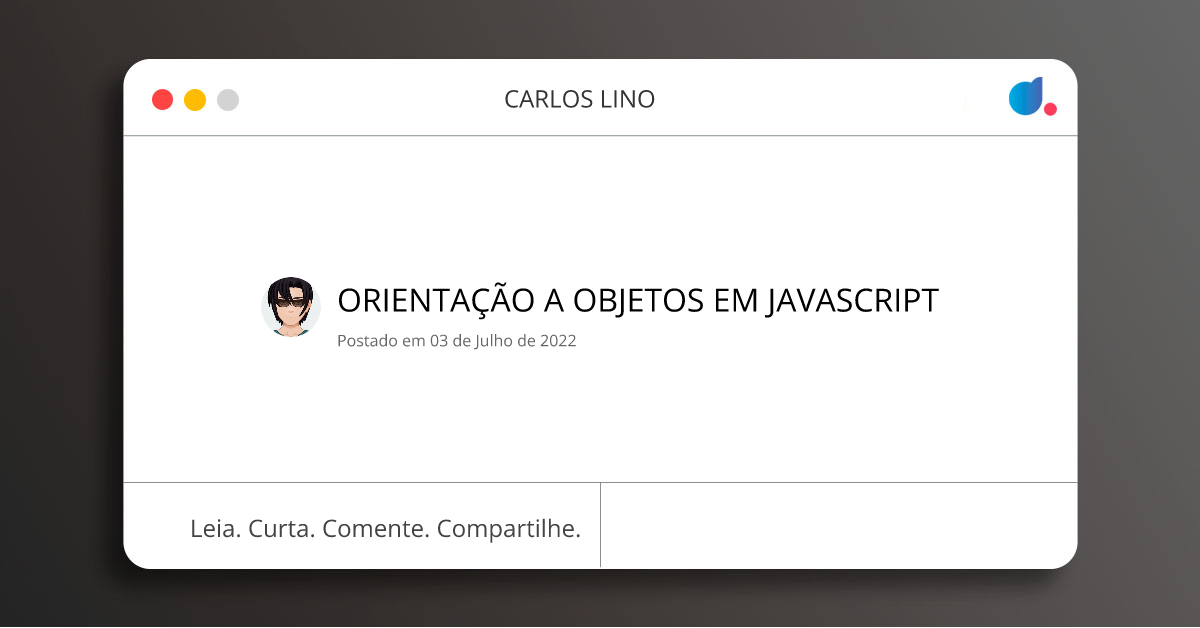 OrientaÇÃo A Objetos Em Javascript Carlos Dio