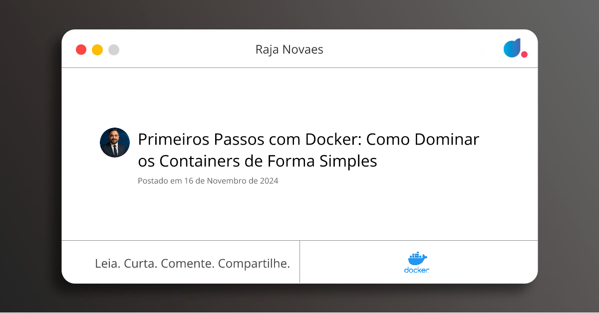 Primeiros Passos Com Docker Como Dominar Os Containers De Forma