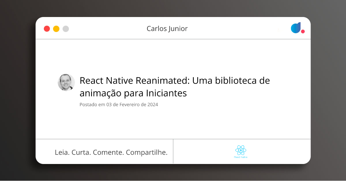 React Native Reanimated: Uma biblioteca de animação para Iniciantes ...