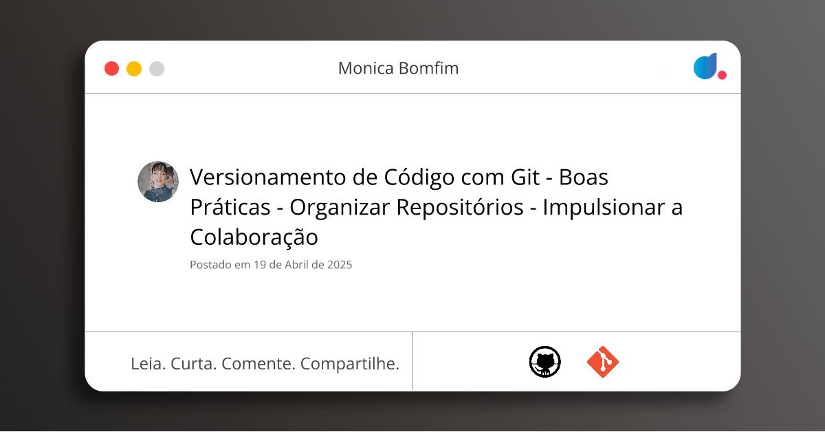 Versionamento de Código com Git - Boas Práticas - Organizar ...